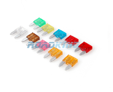 Mini Blade Fuse Set - 10 Assorted Fuses | ROADKING.co.uk