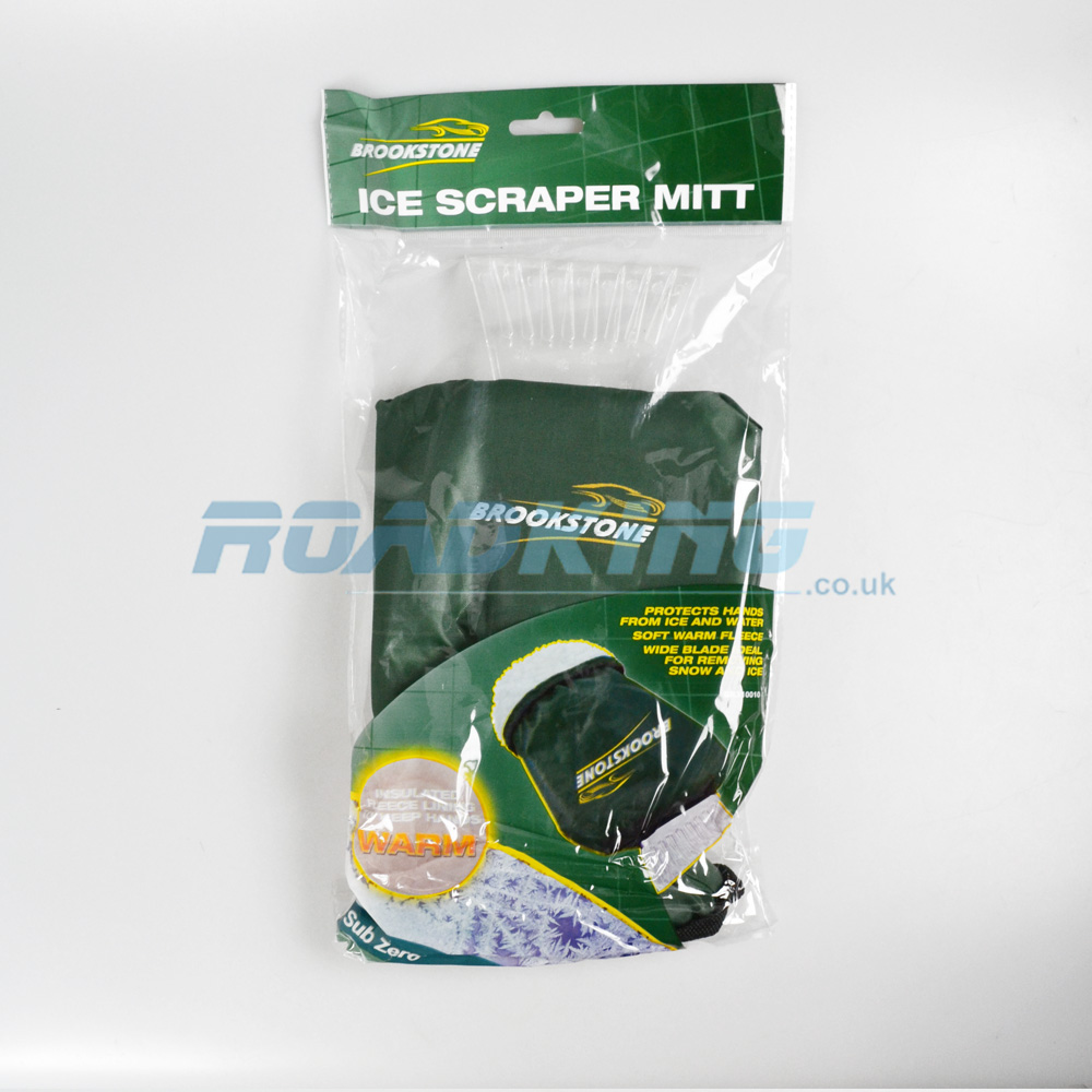 Ice Scraper Mitt | Insulated Fleece Lined | ROADKING.co.uk