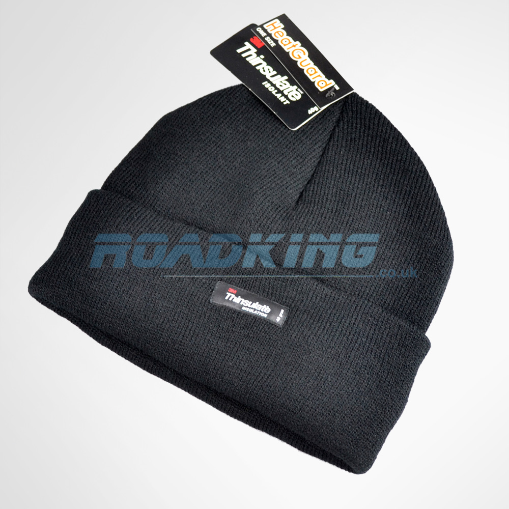 3M Thinsulate Beanie Hat - 40 Gram - Black | ROADKING.co.uk