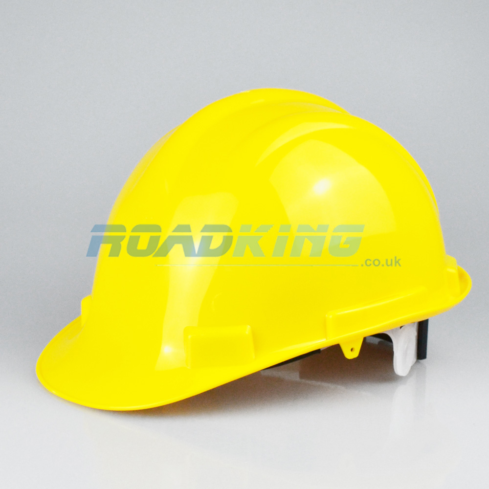 Hard Hat / Safety Helmet - Yellow | ROADKING.co.uk