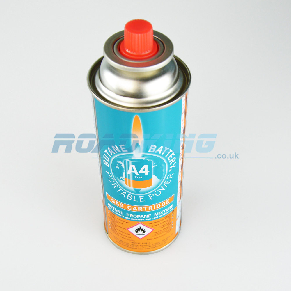 Gas Cartridge A4 Butane Battery | For Portable Gas Stoves | 220g ...