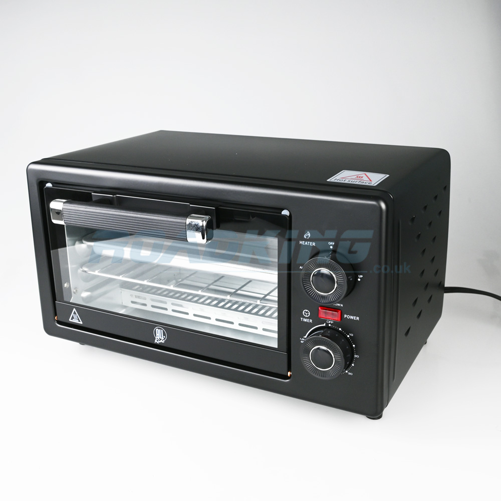 24v Stainless Steel Truck Oven | Black | 9 Litres | ROADKING.co.uk