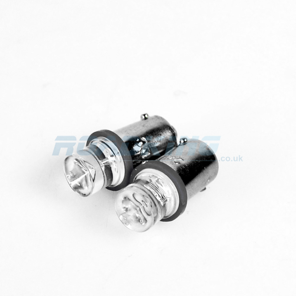 BA9S 24v LED Bulb | 2x 1 LED 24 Volt Bulbs | White | ROADKING.co.uk