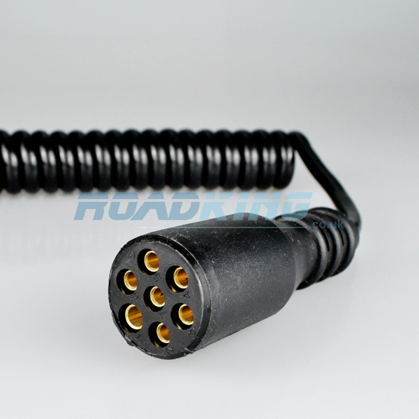 Electrical Suzie | 7 Pin Black Plugs | 24v | ROADKING.co.uk