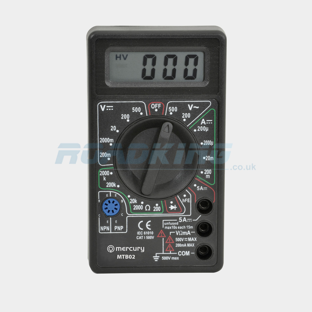 Digital Multitester | Portable Multi Tester with Backlight LCD & Test ...