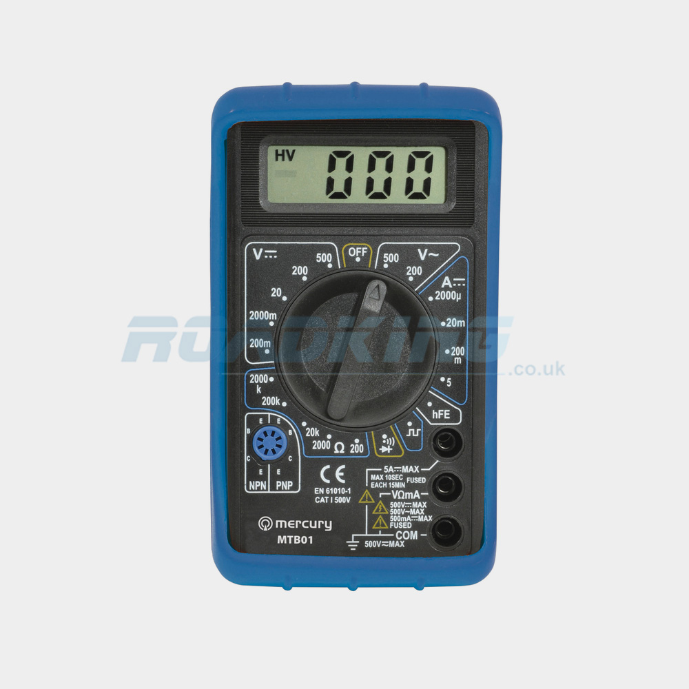 Digital Multitester | Portable Multi Tester with Backlight LCD & Test ...