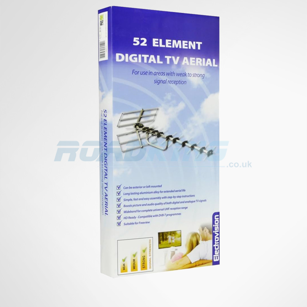 52 Element Digital Wide band TV Aerial | ROADKING.co.uk