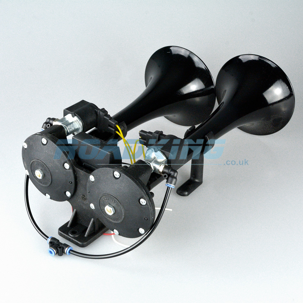 Hi-Do TGV Truck Air Horn | Black | 24v | ROADKING.co.uk