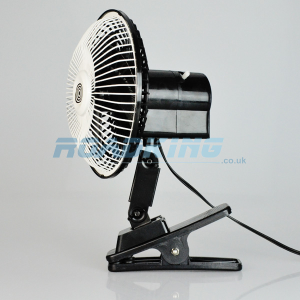 12v Cooling Fan | Clip On | 6 Inch Oscillating | ROADKING.co.uk