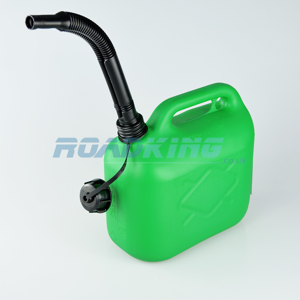 Jerry Can 5L | 5 Litre Green Plastic Fuel Can | ROADKING.co.uk