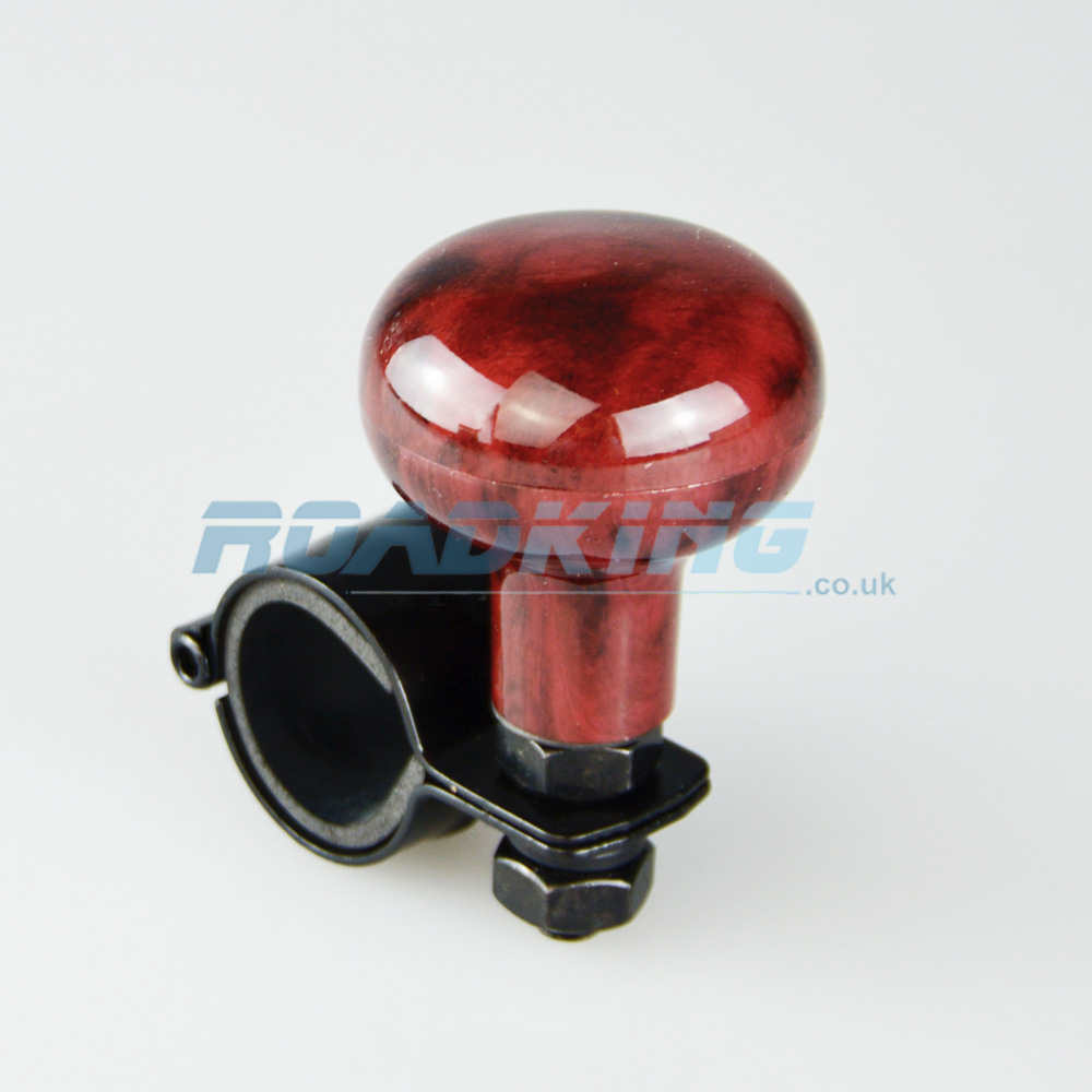 Wood Effect Steering Wheel Knob | ROADKING.co.uk