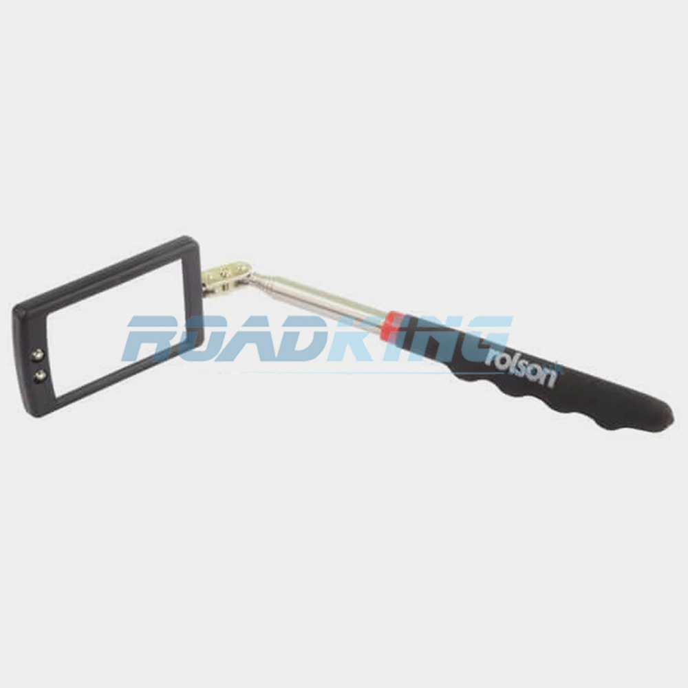 Telescopic Inspection Mirror | 2 LED | ROADKING.co.uk