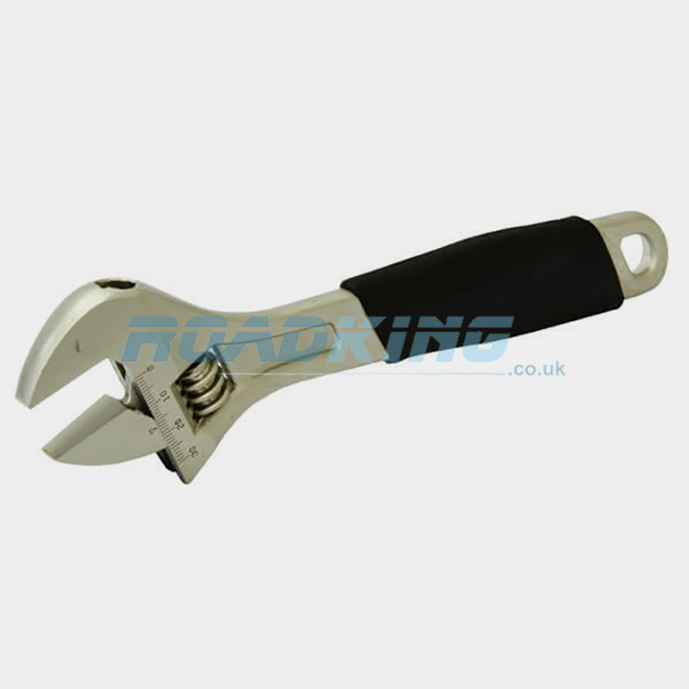 Soft Grip Adjustable Wrench | 250mm | ROADKING.co.uk