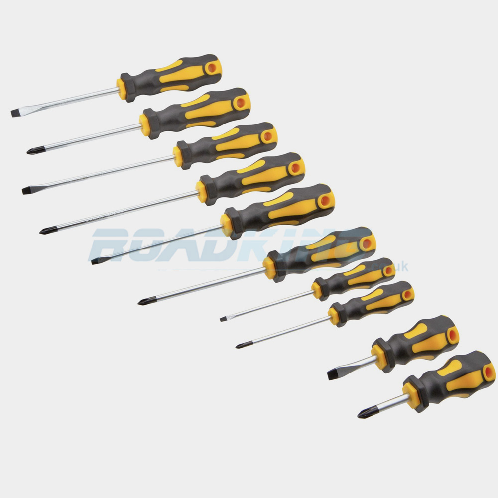 Screwdriver Set | 10 Pcs | ROADKING.co.uk