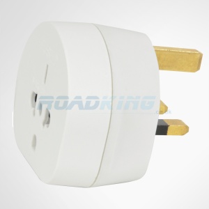 Travel Adapter | Europe 2-Pin to UK 3-Pin | 2 Pack | ROADKING.co.uk
